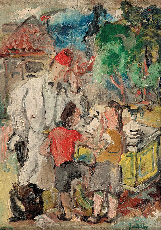 Július Jakoby – Zmrzlinár | Web umenia