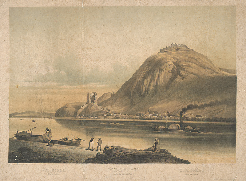 Franz Josef Sandmann, Richard Grimm – Zrúcanina hradu Vyšegrad | Web umenia