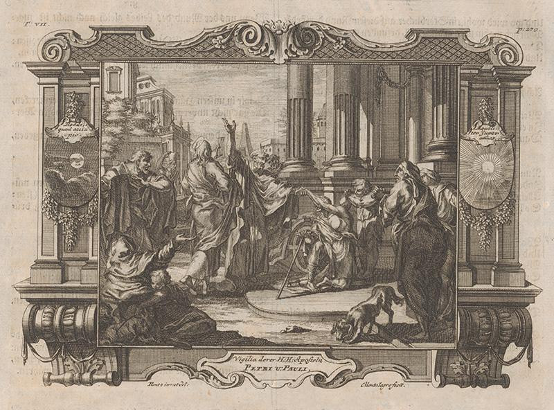 Michael Heinrich Rentz – Svätý Peter uzdravuje chorého | Web umenia