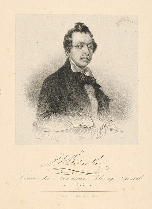 August Friedrich Walzel – Portrét J.E.Bíbanku | Web umenia