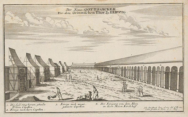 Johann Stridbeck ml. – Nový cintorín v Lipsku | Web umenia