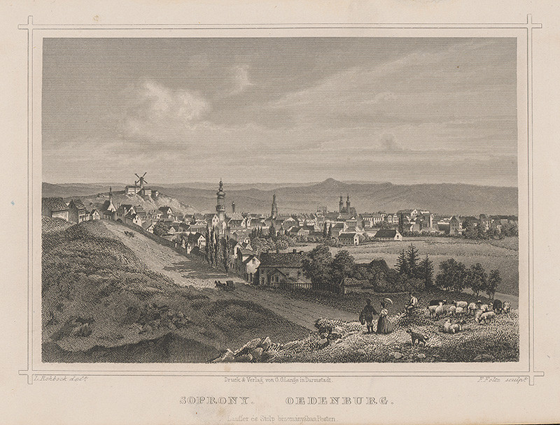 Philipp von Foltz, Ludwig Rohbock – Pohľad na Šoproň | Web umenia