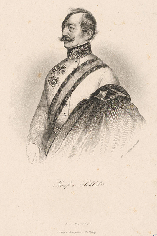 August Weger – Portrét grófa v.Schlicka | Web umenia