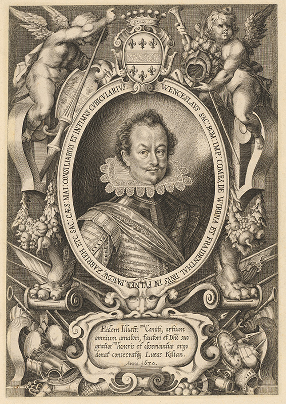 Lucas Kilian – Portrét grófa Wirbna | Web umenia