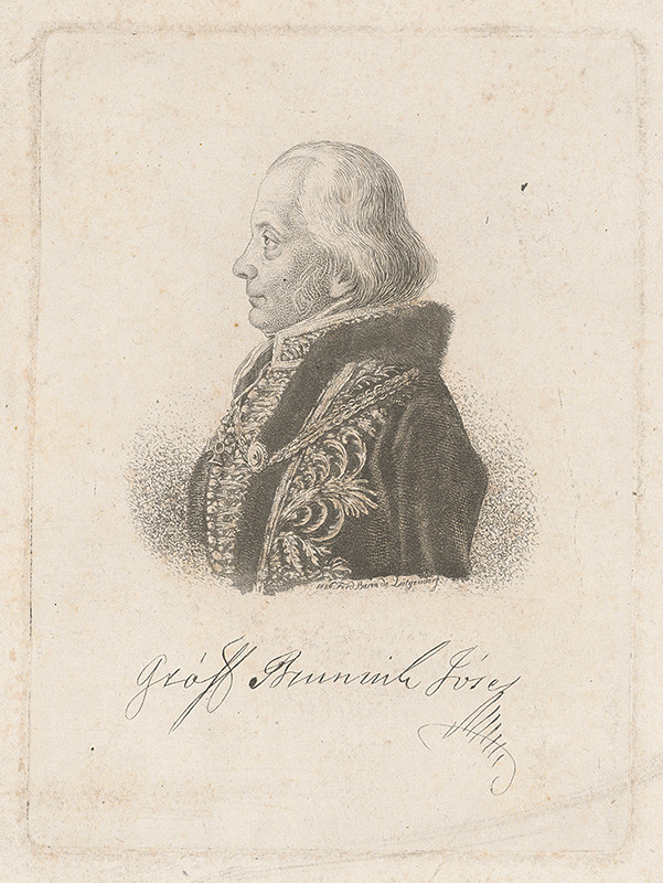 Ferdinand Karl Theodor Lütgendorff – Portrét grófa Jozefa Bruninha ...