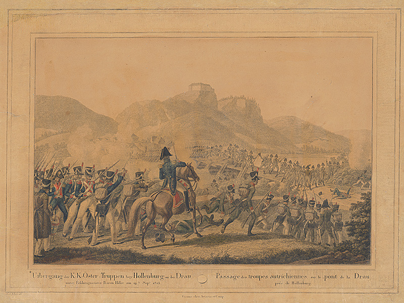 Johann Adam Klein, Carl Heinrich Rahl – Bitka pri Hollenburgu 19 ...