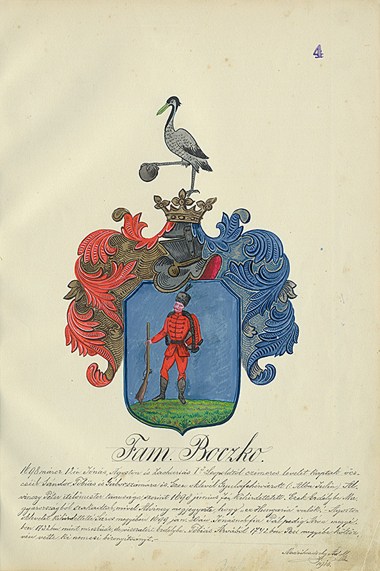 Adolf Medzihradský – Erb rodiny Boczkovcov | Web umenia