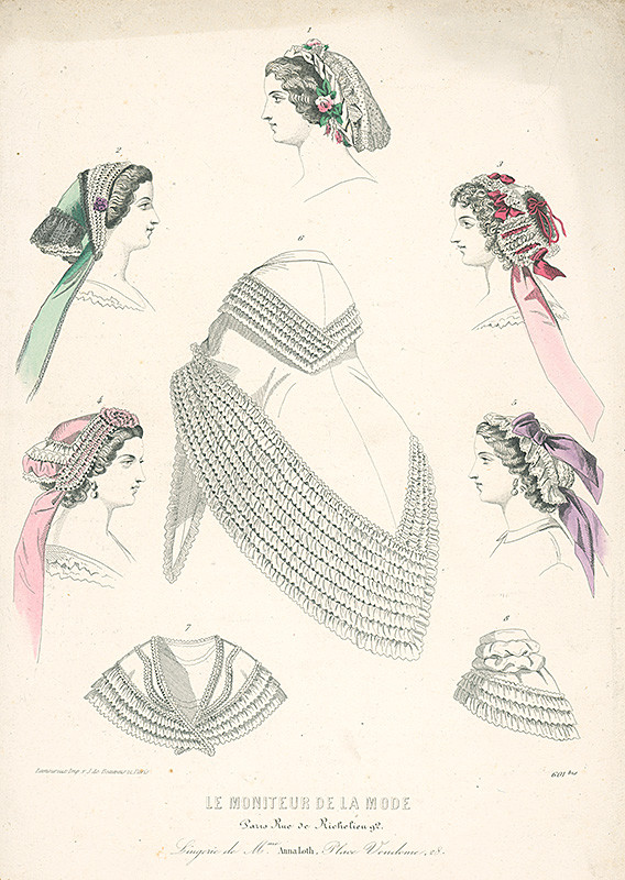 Jules David, Réville – List z módneho časopisu Le Moniteur de la Mode ...