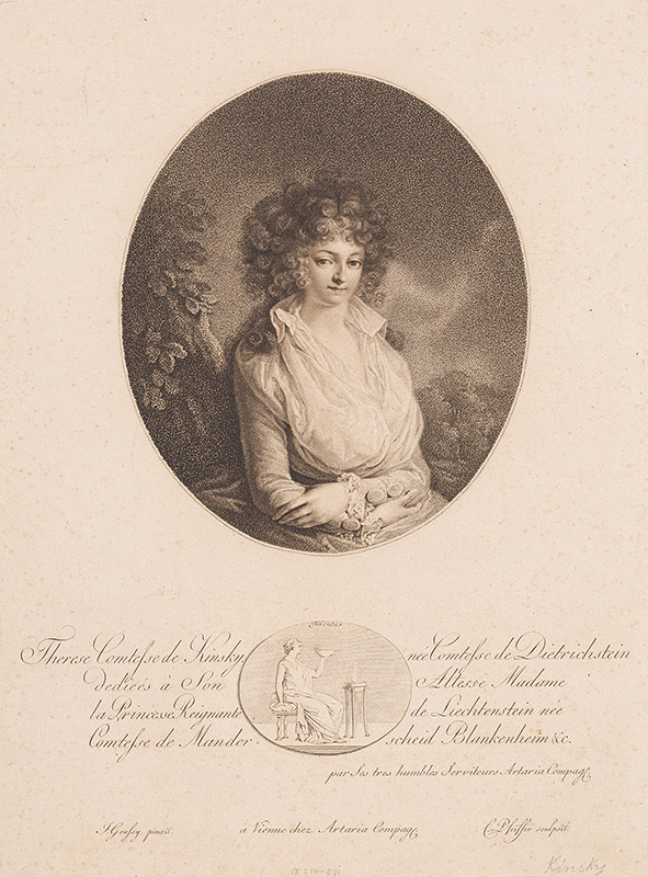 Carl Hermann Pfeiffer, Josef Grassi – Tereza Kinská | Web umenia