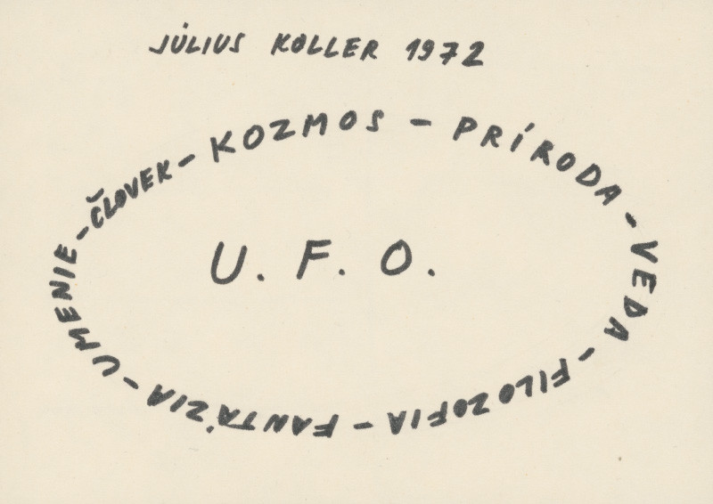Július Koller – U. F. O. | Web umenia