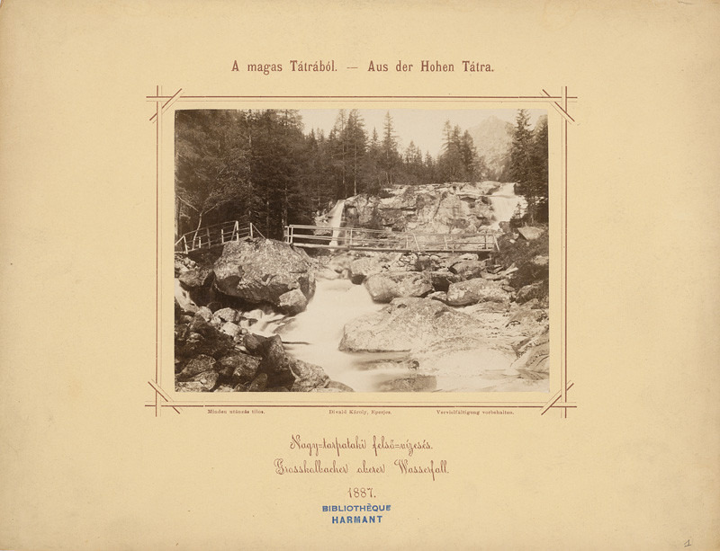 Karol Divald – Horný vodopád Veľkého Studeného potoka | Web umenia