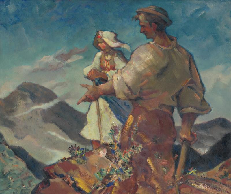 Martin Benka - Ľudia a hory | Web umenia