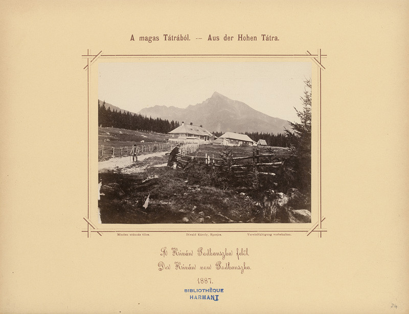 Karol Divald – Kriváň od Podbanského | Web umenia