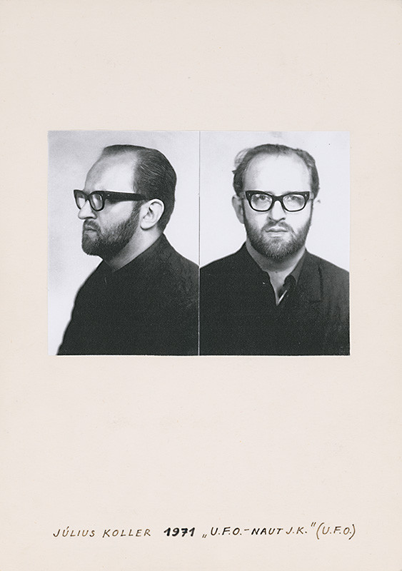 Július Koller, Fotokomunál – U.F.O.-naut J.K. (U.F.O) | Web umenia