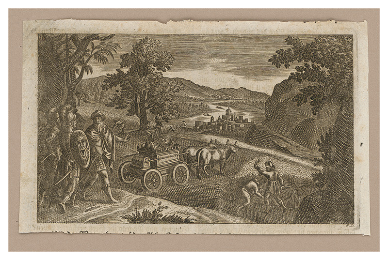 Adam Ludwig Wirsing – Prevážanie Archy úmluvy | Web umenia