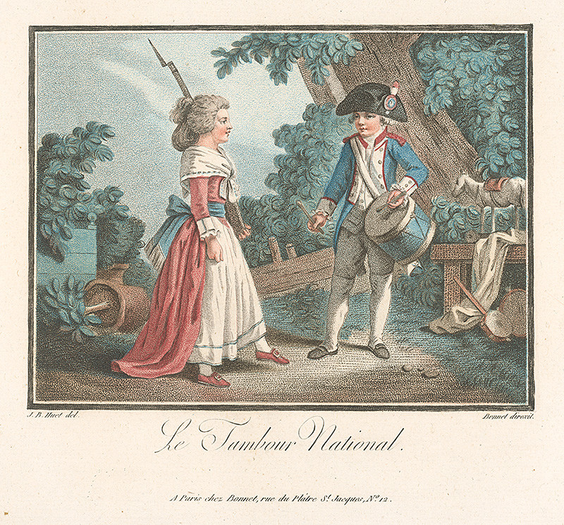 Jean Baptiste Huet, Louis Marin Bonnet – Národný bubeník | Web umenia