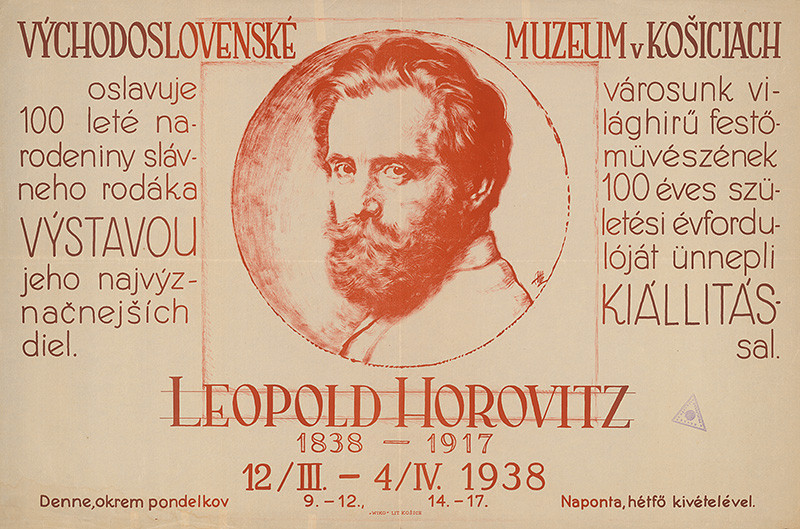 Armin Horovitz – Leopold Horovitz 1838 -1917. Východoslovenské muzeum v ...