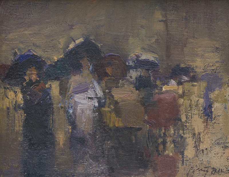 Peter Pollág – V daždi | Web umenia