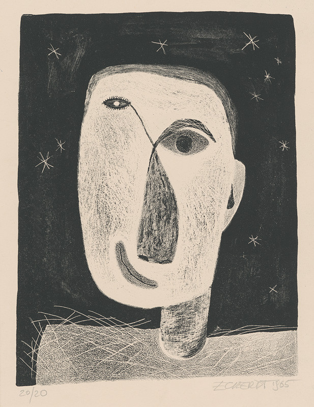 Alexander Eckerdt – Hlava muža | Web umenia